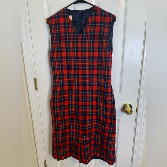 Pendleton | Dresses | Vintage Pendleton Plaid Dress | Poshmark